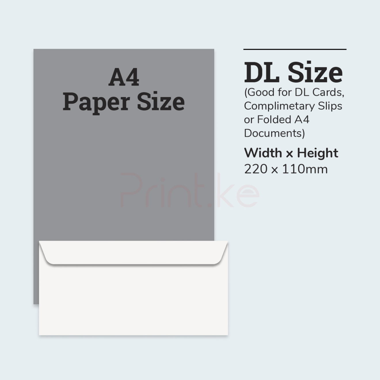 Branded Envelope Printing, Peel & Seal: A4, A5, DL | Kenya