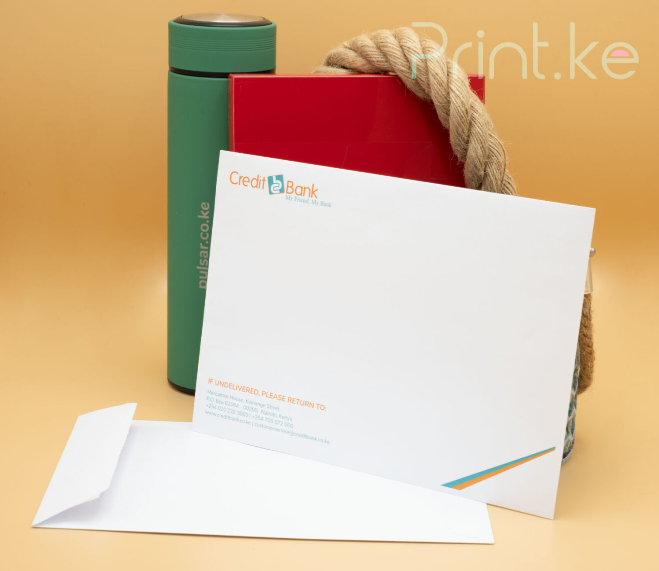 Branded Envelope Printing, Peel & Seal: A4, A5, DL | Kenya